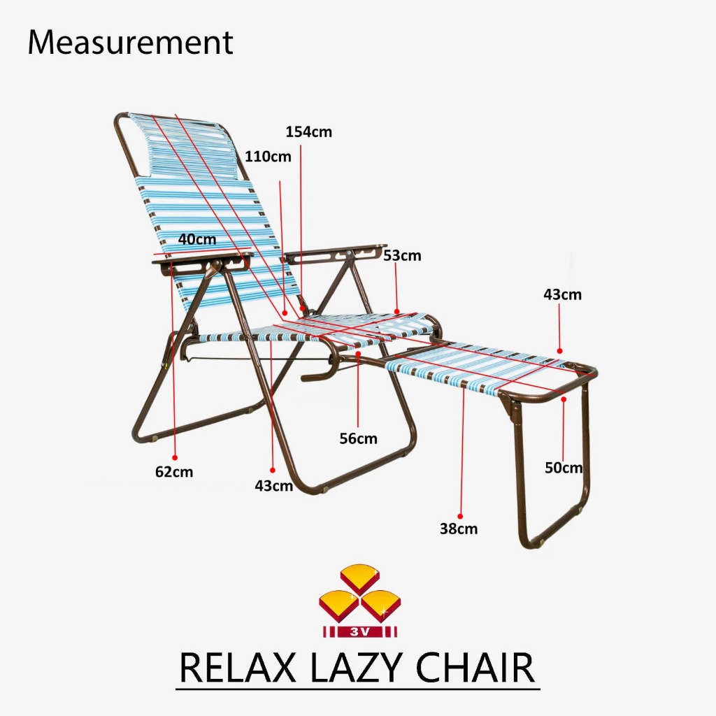 Kerusi Malas (Random Colour)/3V Relaxing Chair (SRR704JN/SLC704JN ...