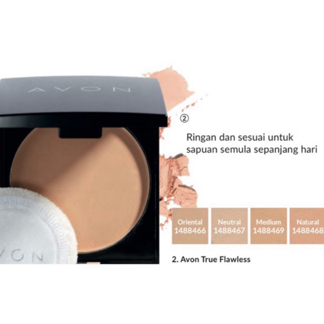 FLAWLESS TRUE MATTE PRESSED POWDER 10g | Shopee Malaysia