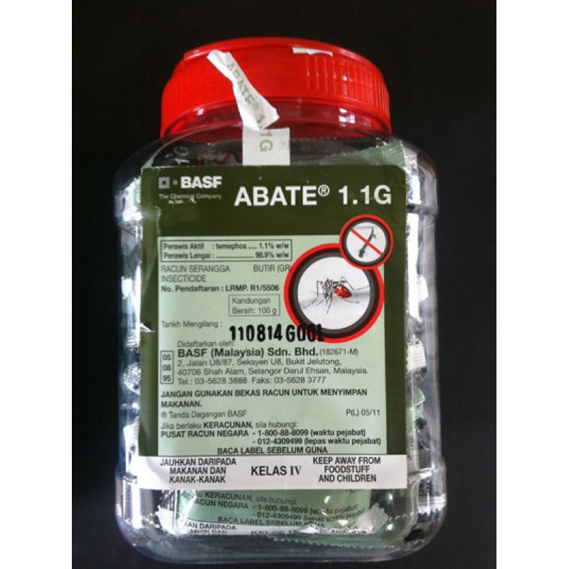 BASF ABATE 1.1 JAR ( 25pieces ) | Shopee Malaysia