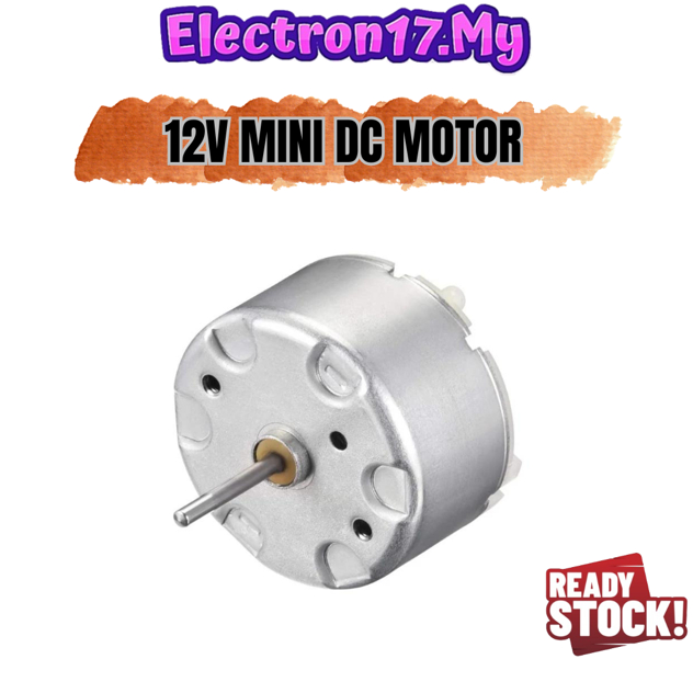 RF-500 3V~12V Mini DC Motor 32mm Low Rpm Electric Motor For Alarm and ...