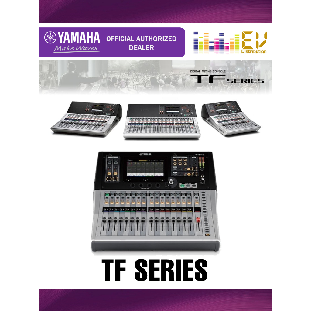[YAMAHA] TF1 TF3 TF5 TF RACK TIO1608-D DIGITAL MIXING CONSOLE | Shopee ...