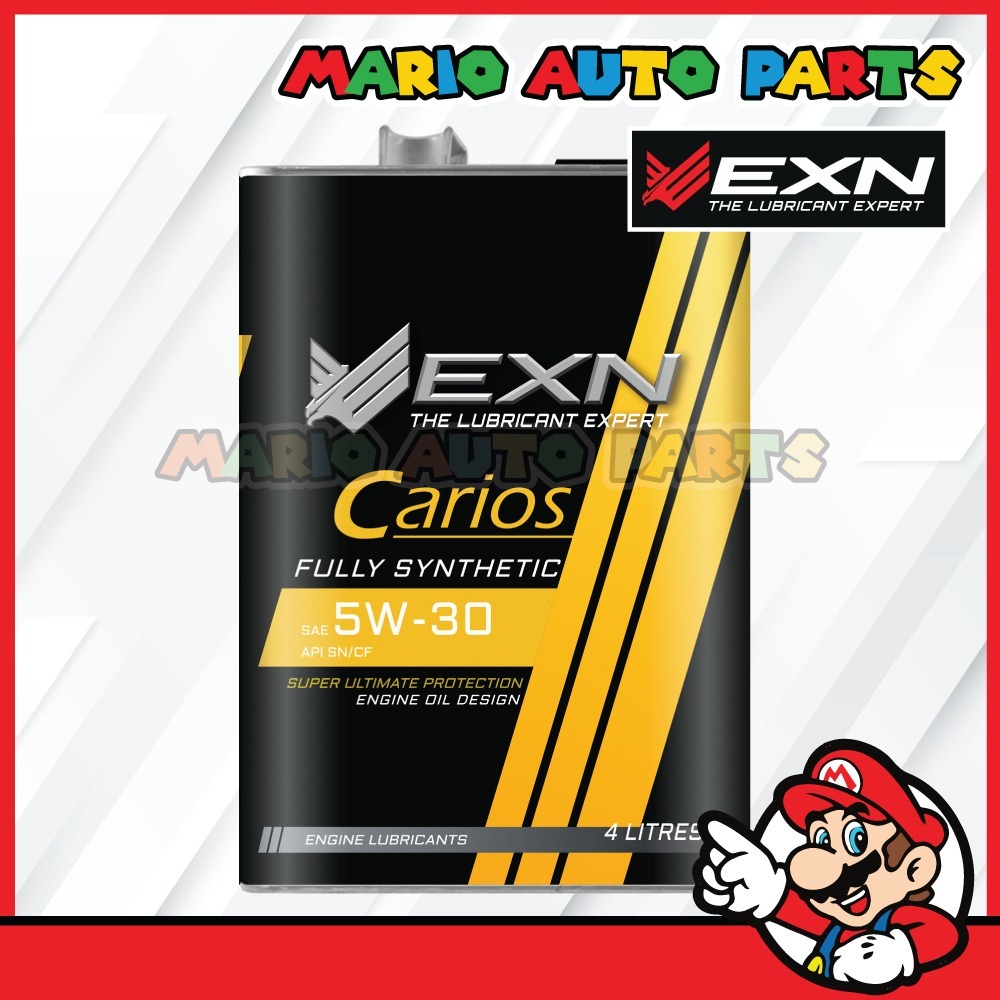 EXN CARIOS SAE API SN/CF 5W-30 Fully Synthetic Engine Oil (4 Litre ...