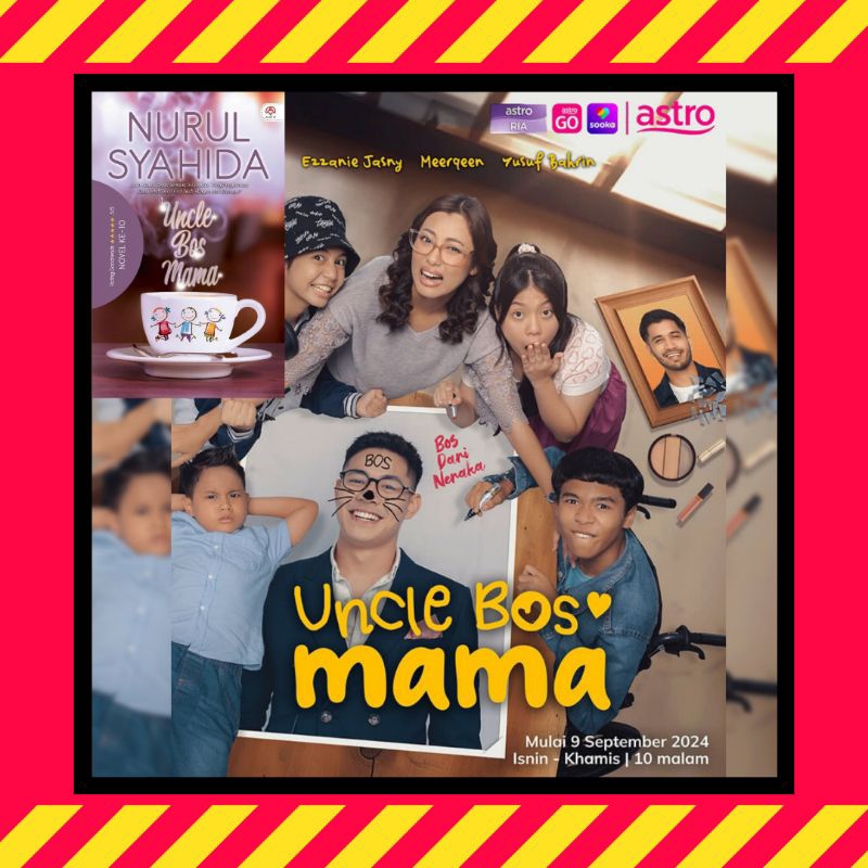 NOVEL : UNCLE BOS MAMA - Nurul Syahida (NEW NOVEL & LIMITED EDITION!) | Shopee Malaysia