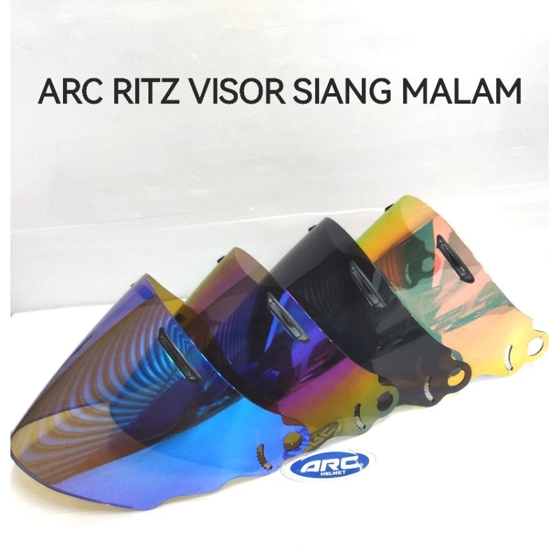 ARC RITZ HELMET VISOR[ SIANG MALAM] AR1/AR3/AR4/AR5 | Shopee Malaysia