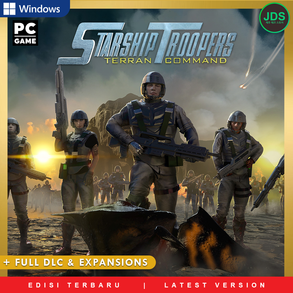 STARSHIP TROOPERS: TERRAN COMMAND – COMPLETE BUNDLE, V3.0.1 + 2 DLCS[𝐋𝐈𝐅𝐄𝐓𝐈𝐌𝐄] [𝐏𝐂 𝐆𝐀𝐌𝐄 𝐃𝐈𝐆𝐈𝐓𝐀𝐋 ...