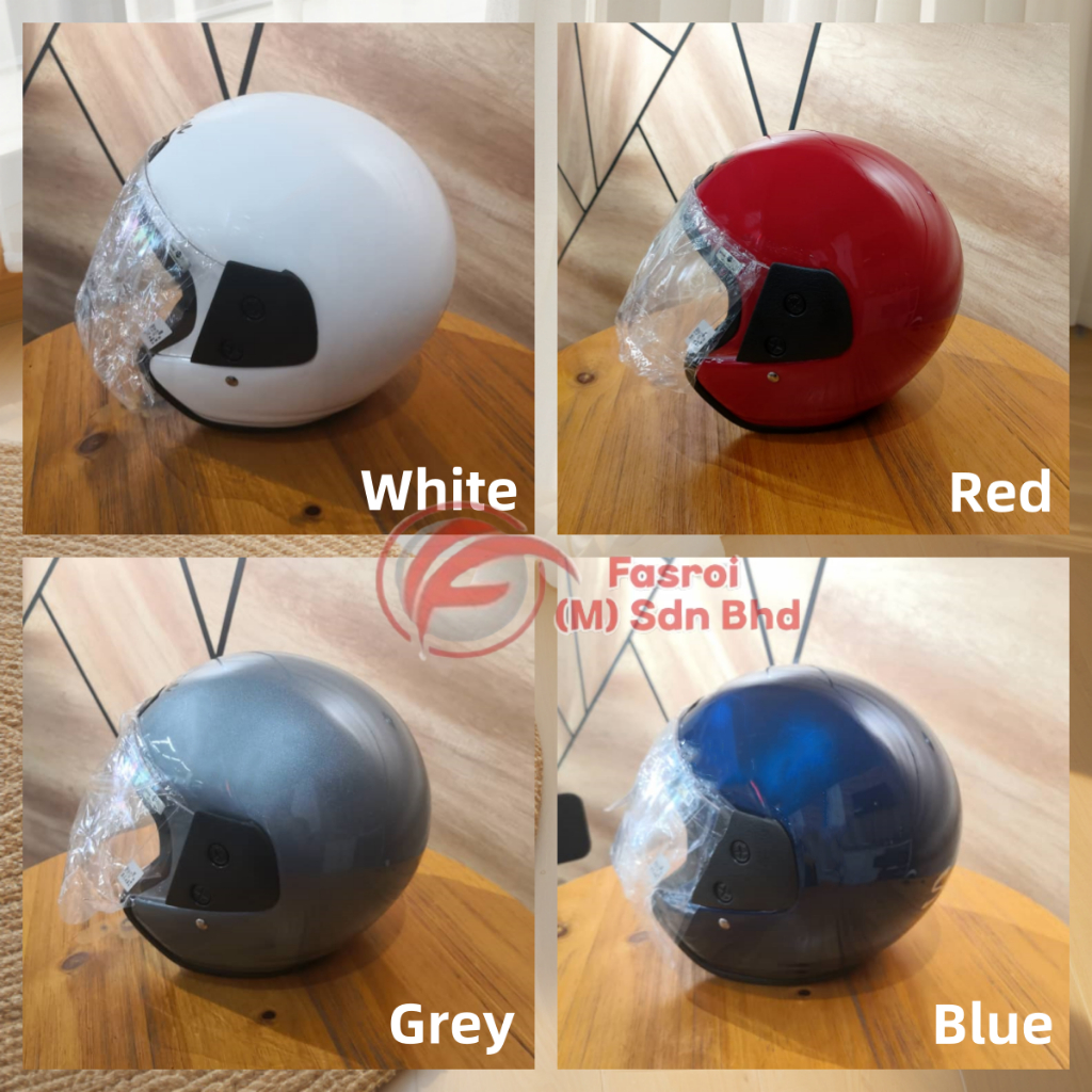 SWAN Helmet Motor With Visor 100%Original | Shopee Malaysia