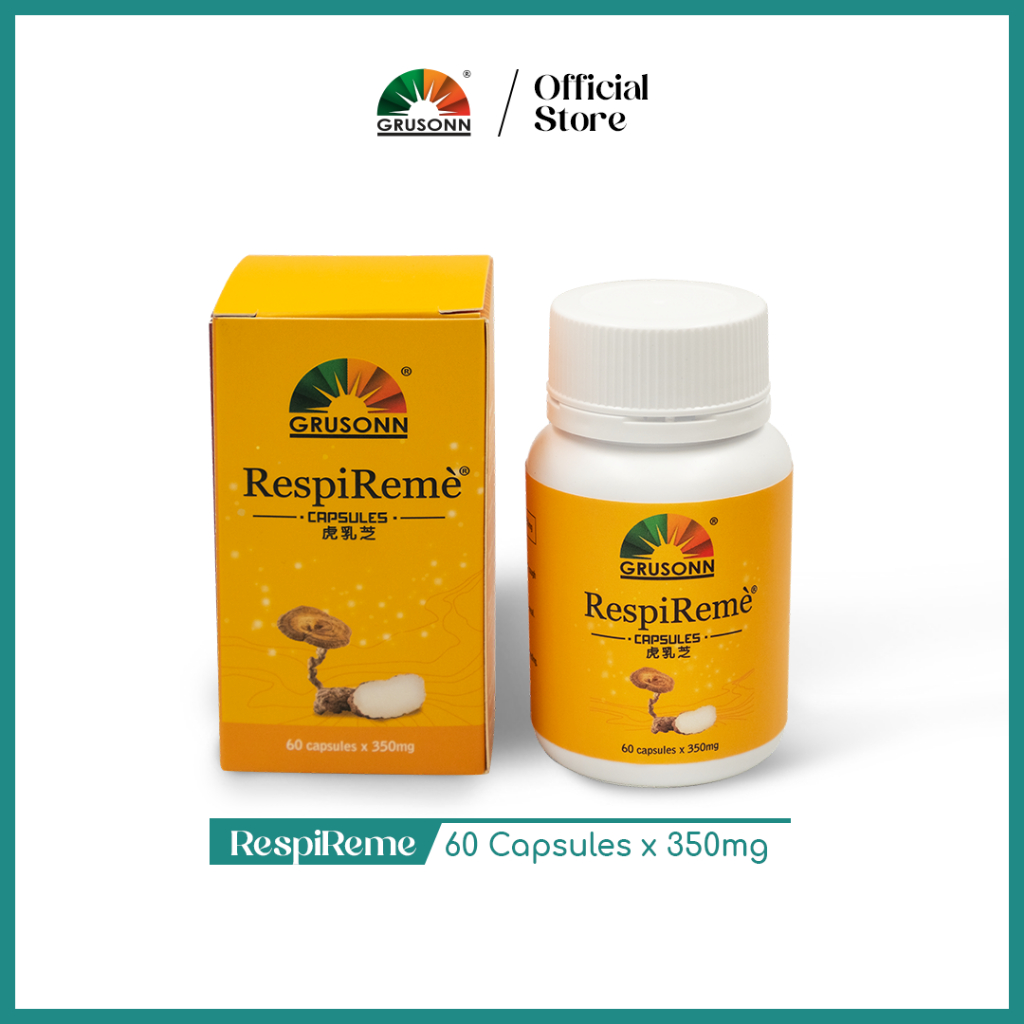 【Grusonn】Respi Reme Capsules 虎乳芝胶囊 | Shopee Malaysia