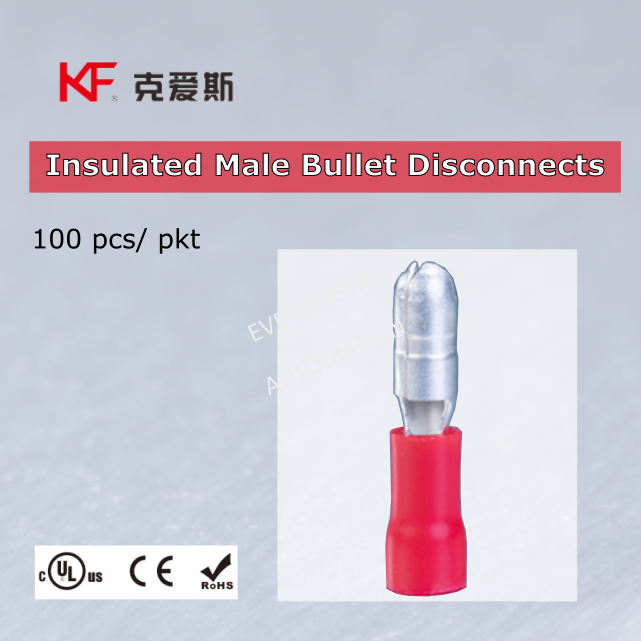 Insulated Male Bullet Disconnects MPD Copper Lug Cable Lug | Shopee ...