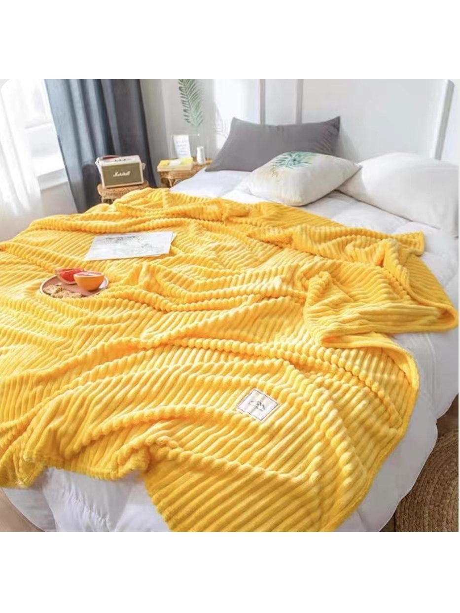 Selimut Baldu Gebu KING SIZE Flannel Velvet Plush Throw Blanket Sofa ...