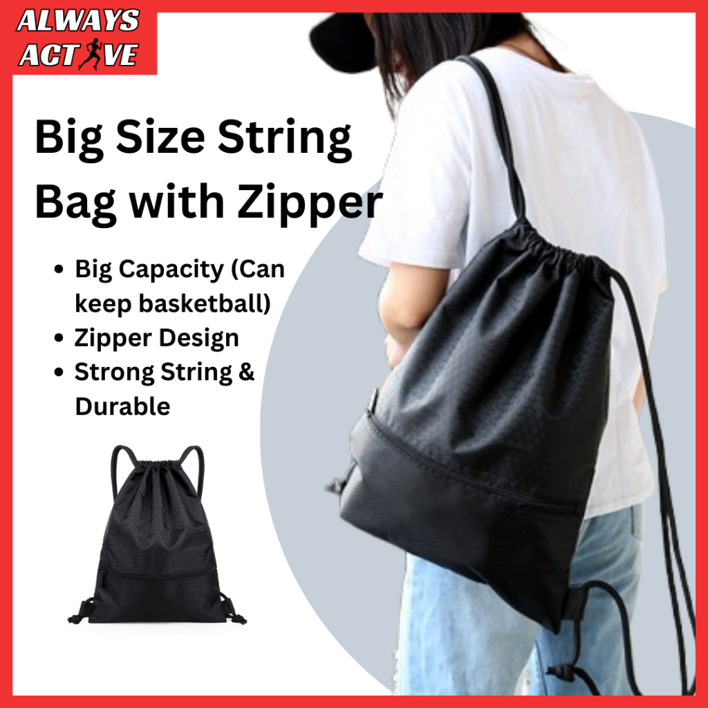 Big Capacity Drawstring Bag Waterproof Bag Pack Beg Jerut Waterproof ...
