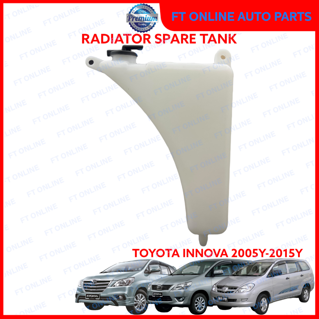TOYOTA INNOVA 2005-2015 TGN40 RADIATOR SPARE TANK OVERFLOW/RESERVE ...