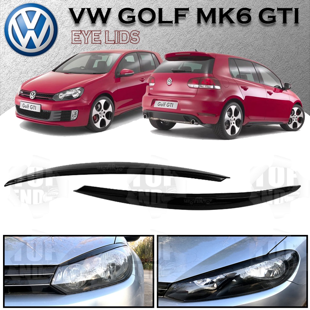 VOLKSWAGEN VW GOLF MK6 TSI /GTI /R /R-LINE 1.4 2.0 EYELIDS EYEBROWS ...