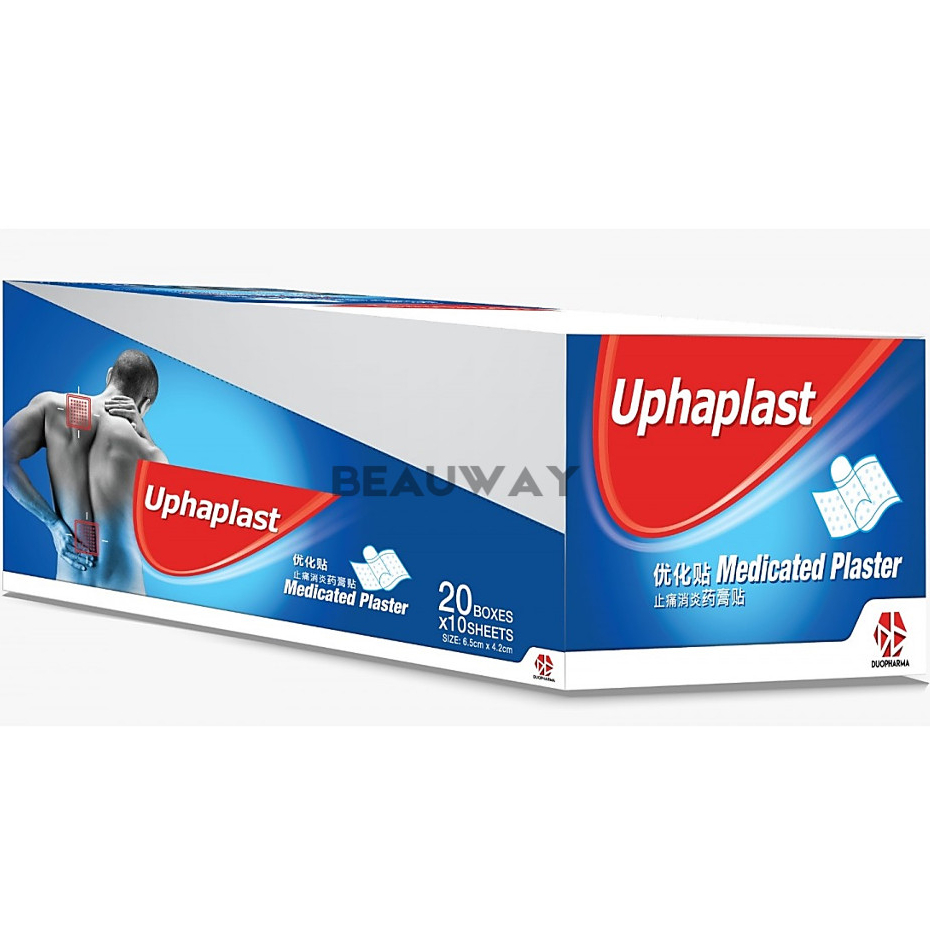 UPHAPLAST MEDICATED PLASTER 20 BOX x 10 SHEET | Shopee Malaysia