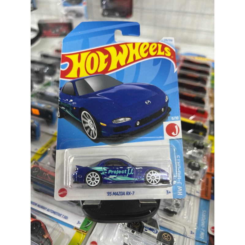 HOT WHEELS ‘95 MAZDA RX-7 PROJECT U (BLUE) | Shopee Malaysia