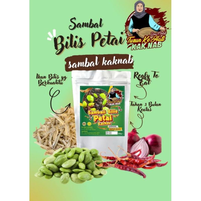 Sambal Bilis Petai Kak Nab (250g+-) | Shopee Malaysia