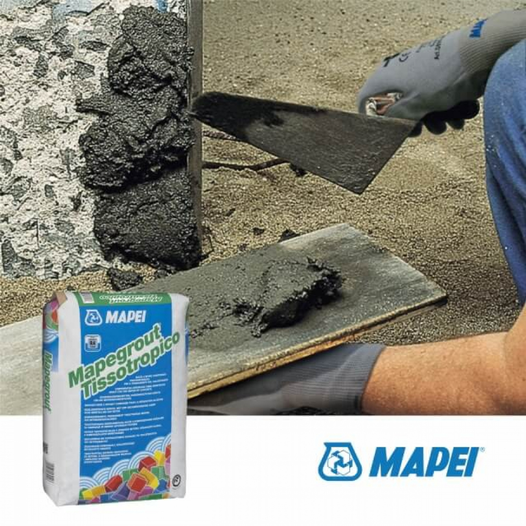 MAPEGROUT THIXOTROPIC (25KG) Controlled-shrinkage fibre-reinforced ...
