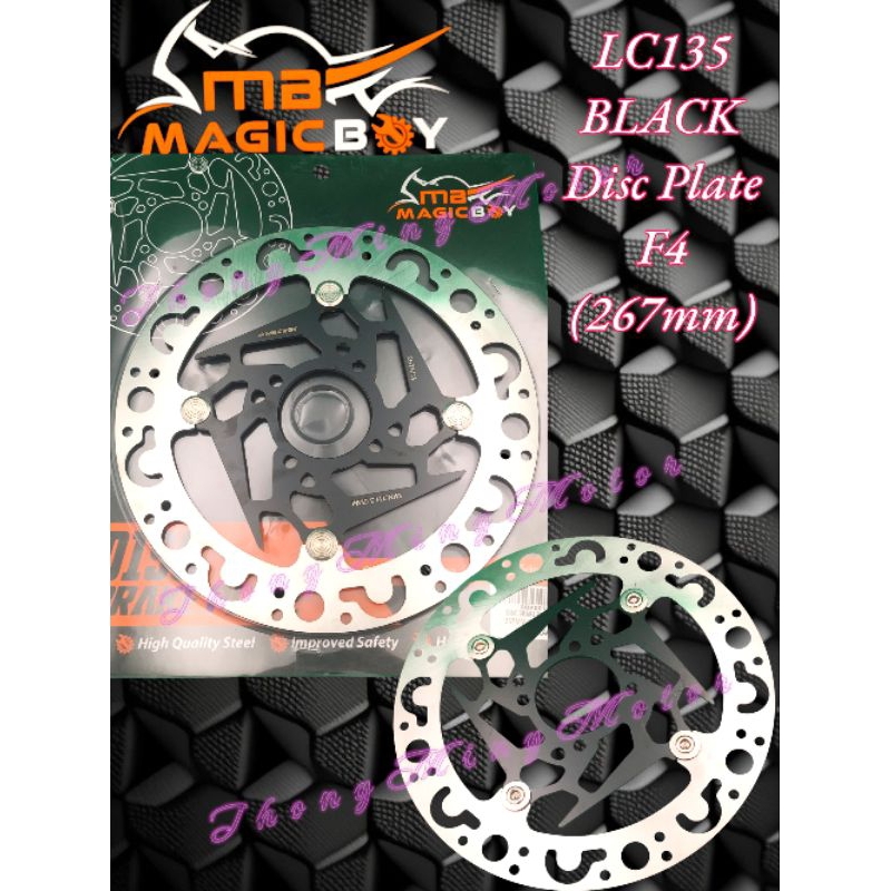 Magic Boy Front Disc Plate (F4), (LC135-267mm) (Y15ZR-245mm) | Shopee ...