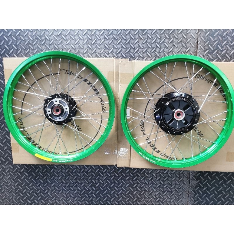 RIM EXCEL ASIA GREEN ORI HUB SET PNP RXZ | Shopee Malaysia