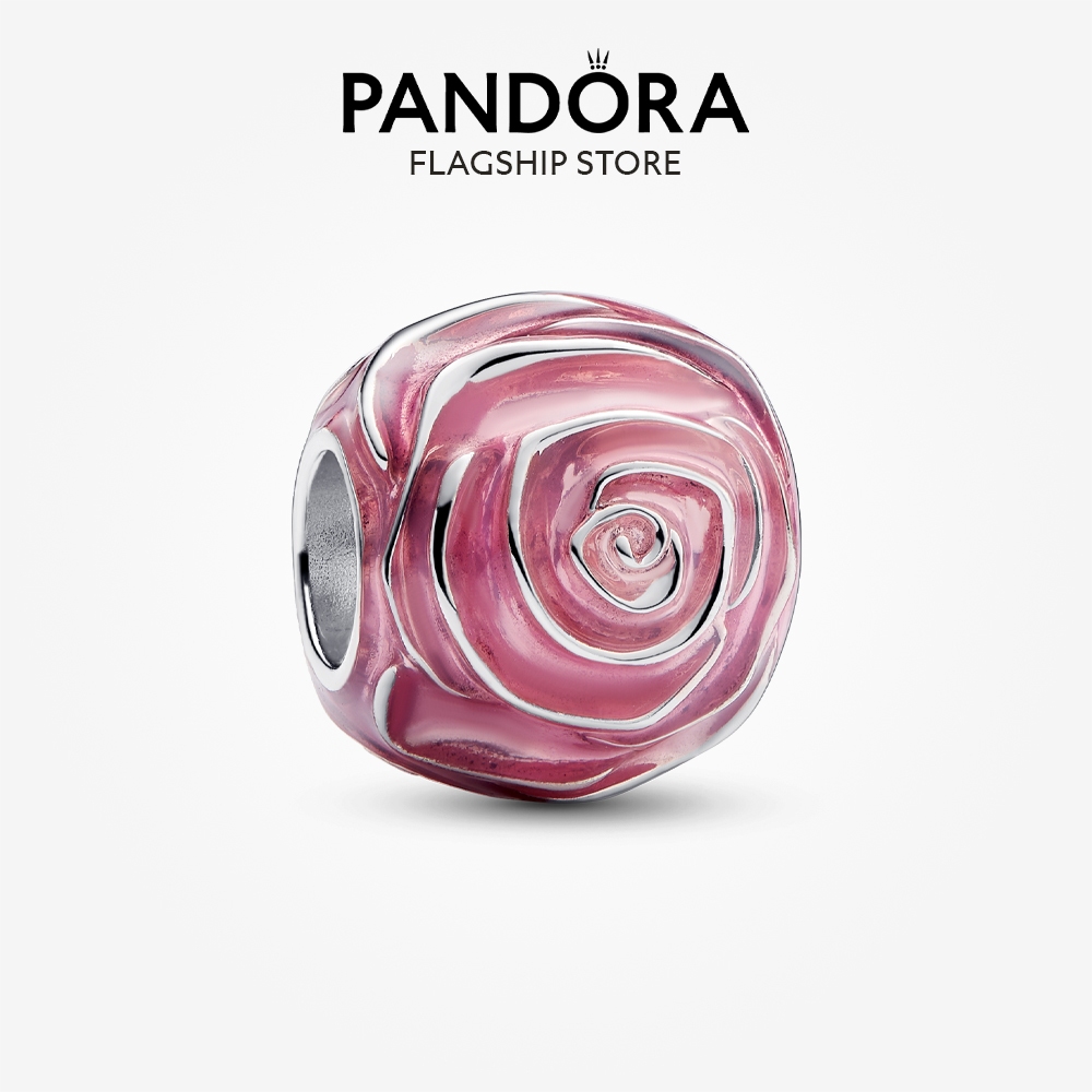 Pandora Pink Rose in Bloom Charm | Shopee Malaysia