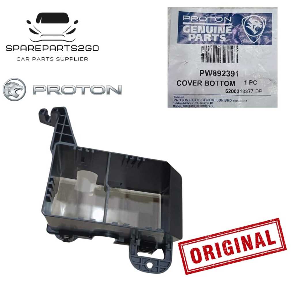 PROTON BLM / SAGA NEW / SAVVY FUSE BOX LOWER COVER PW892391 | Shopee ...