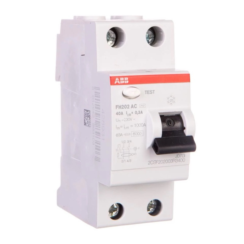 Clearance ABB ELCB / RCCB FH202 2P 40A (0.3A) | Shopee Malaysia
