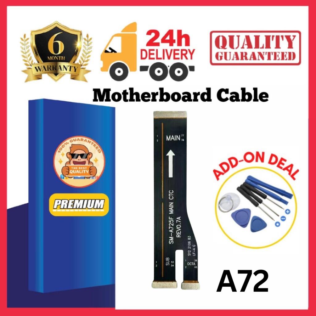 Riben Papan Induk Galaxy A72 A71 A53 A52 A51 A50 A33 5G A32 A31 A30S ...