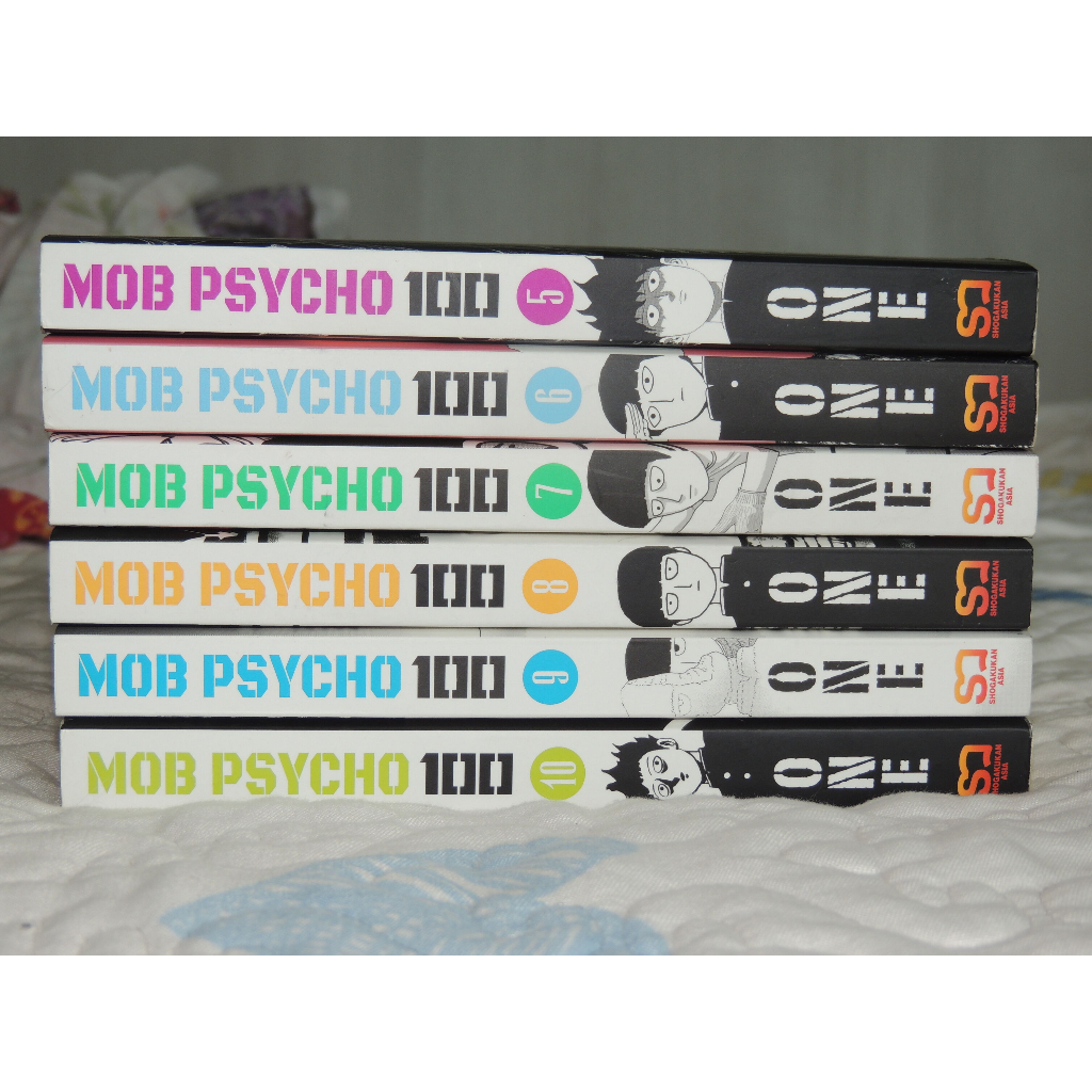 OFFICIAL MOB PSYCHO 100 Vol. 5 - 10 MP100 Manga (Preloved) | Shopee ...