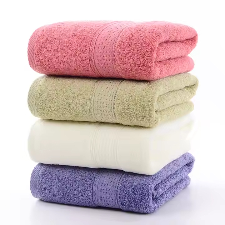 Soft Bath Towel - 70x140 CM, 400 Grams, 100% Cotton Highly Absorbent ...