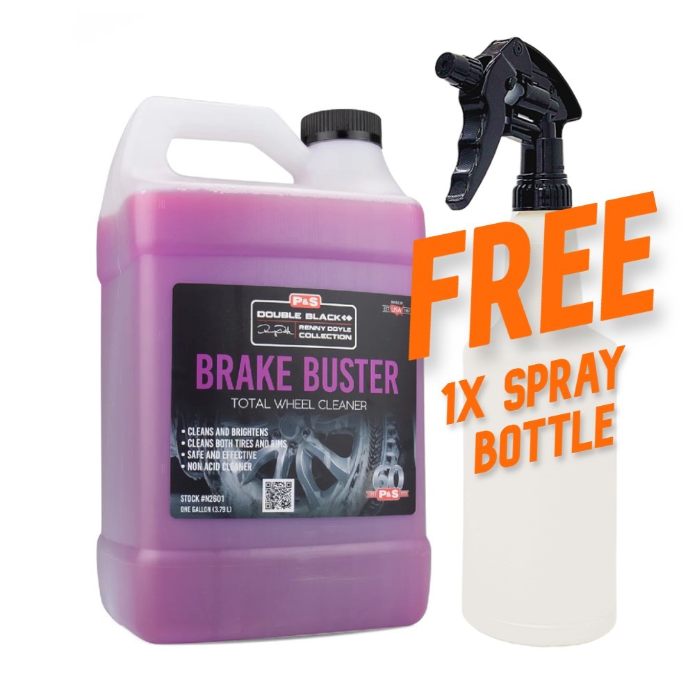 P&S Brake Buster Wheel Cleaner 1Gal / 3.78L - Non Acid Removes Auto ...