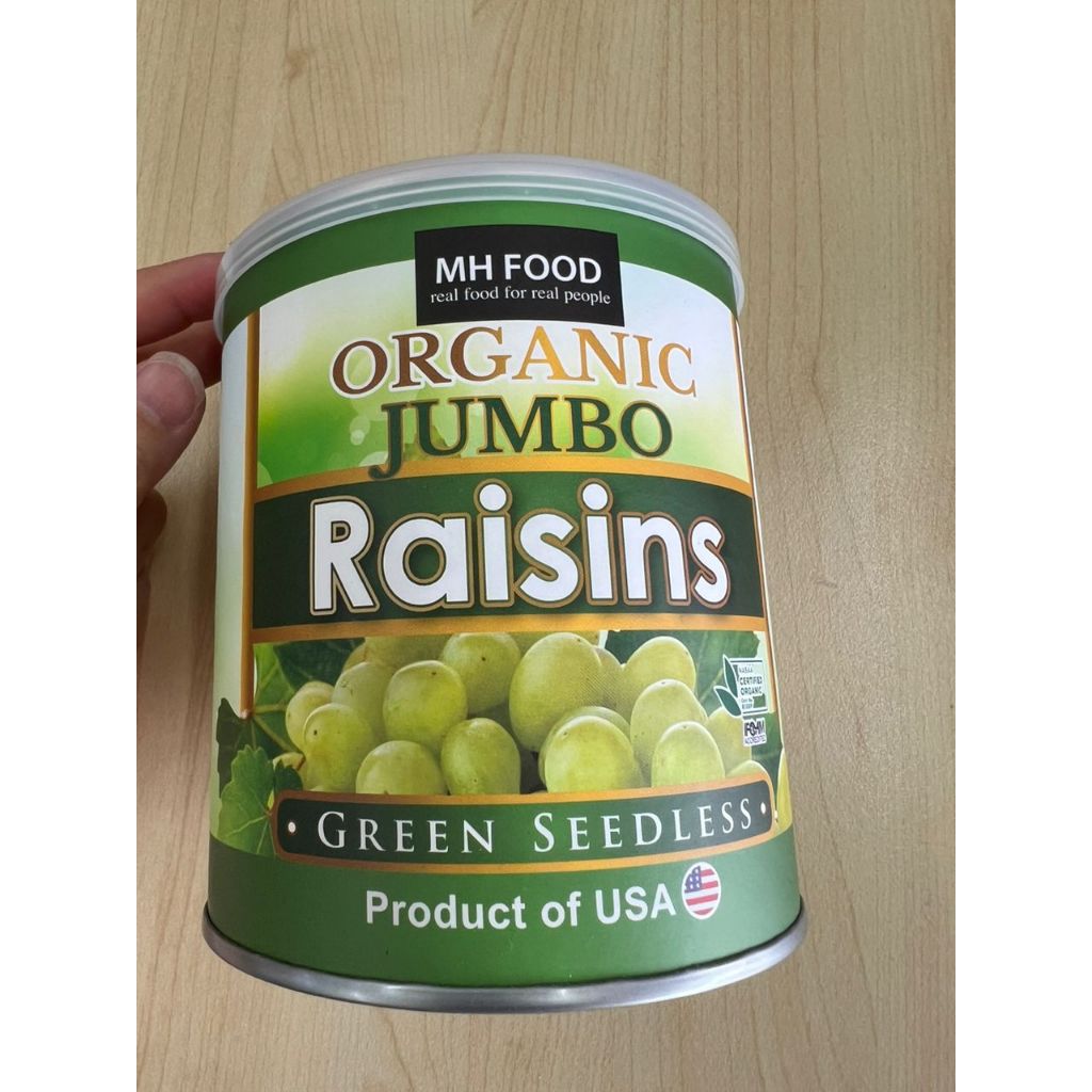 mall inline badgeMH Organic Jumbo Raisins Green Seedless (300g ...