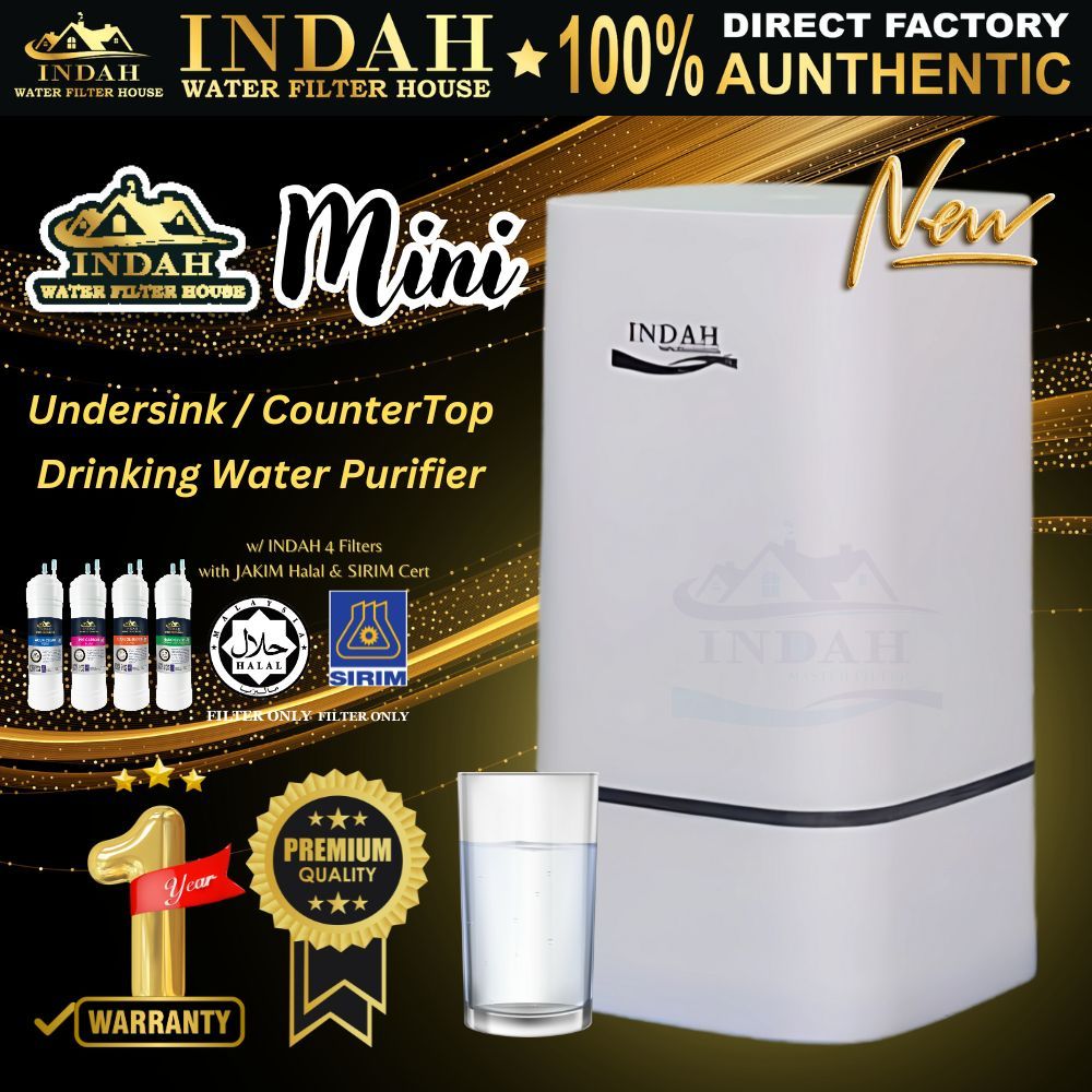 INDAH Mild Alkaline Water Filter System Water Purifier Penapis Air ...