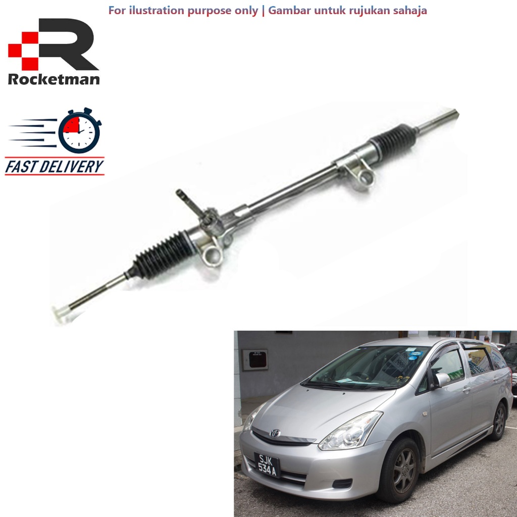 OEM STEERING RACK SET (NEW) TOYOTA WISH ZNE10 ANE10 (HYDRULIC TYPE ...