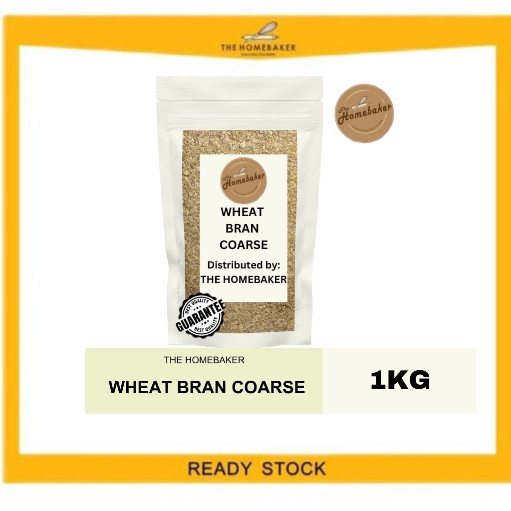 WHEAT BRAN COARSE / BRAN GANDUM KASAR 500G - 1KG - HOME BAKER MALAYSIA ...