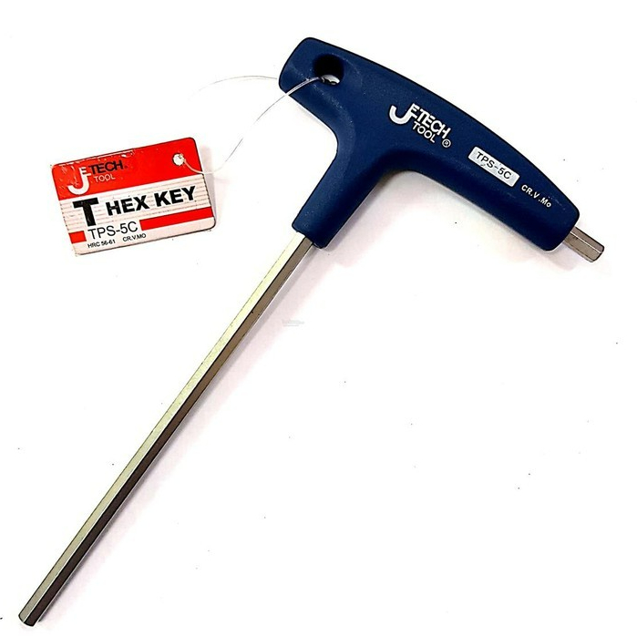 JETECH T TYPE ALLEN HEX KEY W/PLASTIC HANDEL 2~6MM | Shopee Malaysia