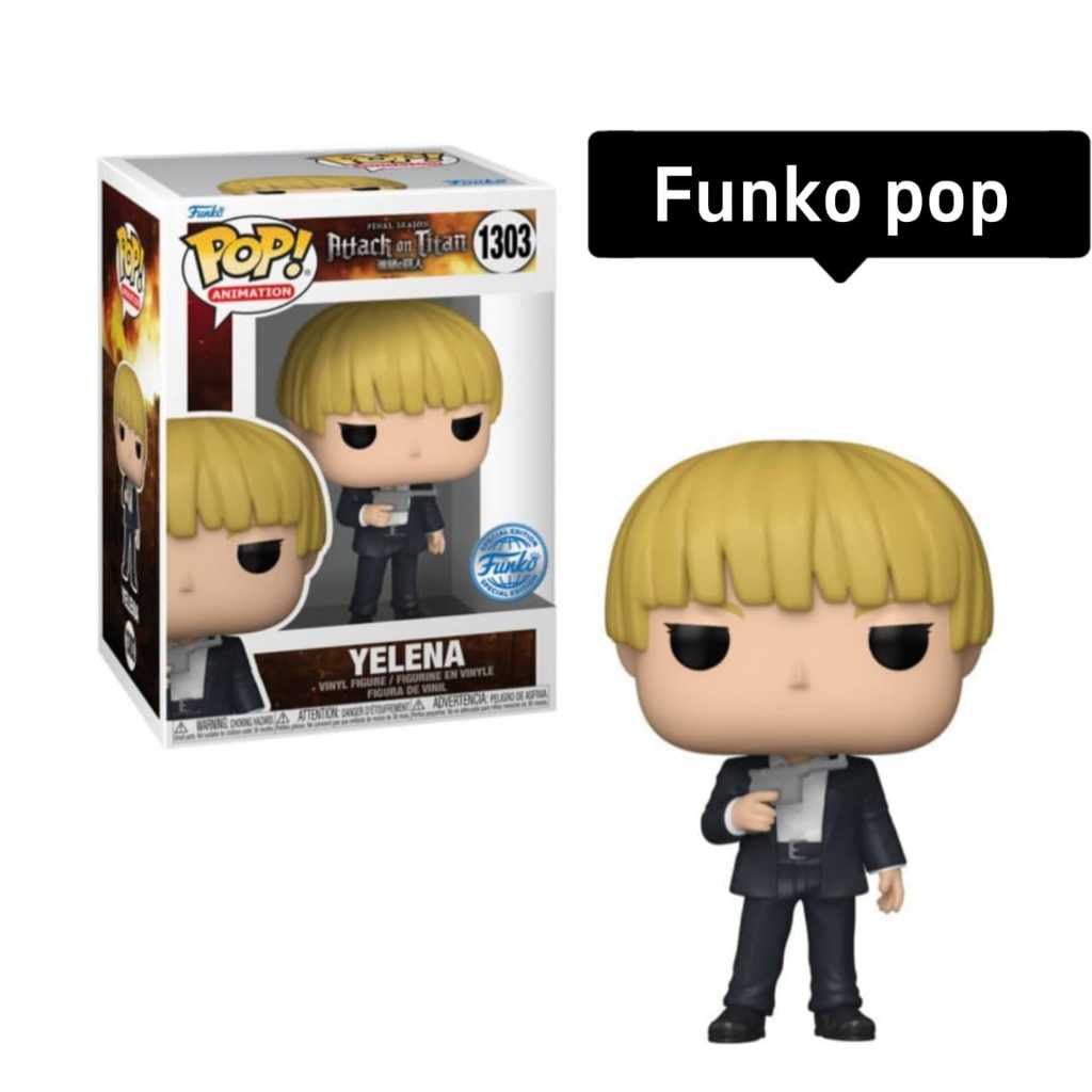 Original Funko Pop! Animation Attack On Titan 1303 Yelena Special ...