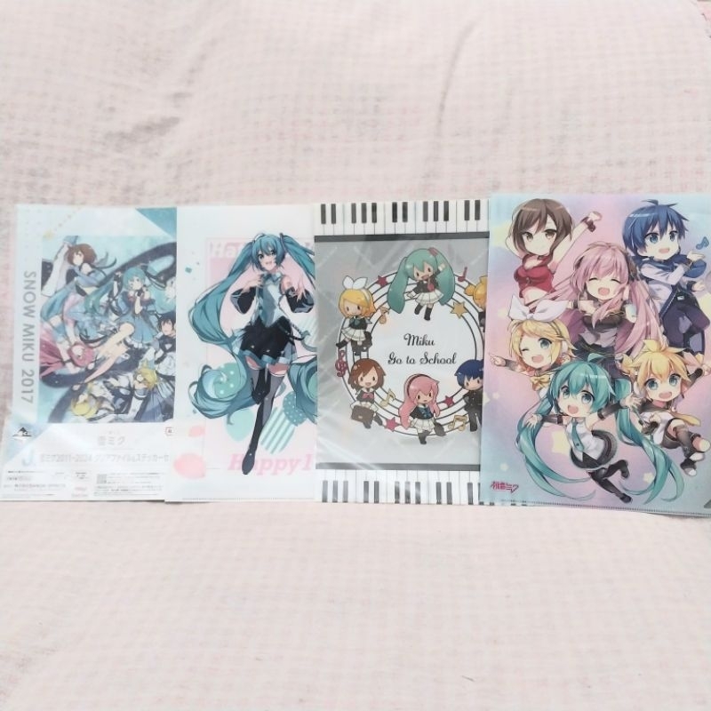 Official Vocaloid Hatsune Miku Anime A4 File | Shopee Malaysia