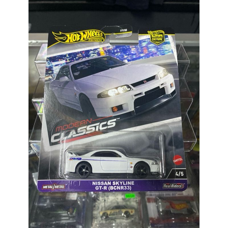 Hot wheels Nissan Skyline GT-R R33 Car culture Modern Classic Premium 2024 | Shopee Malaysia
