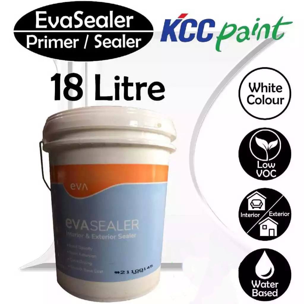 18L / 5L KCC EVA Sealer Interior & Exterior undercoat paint / Wall ...