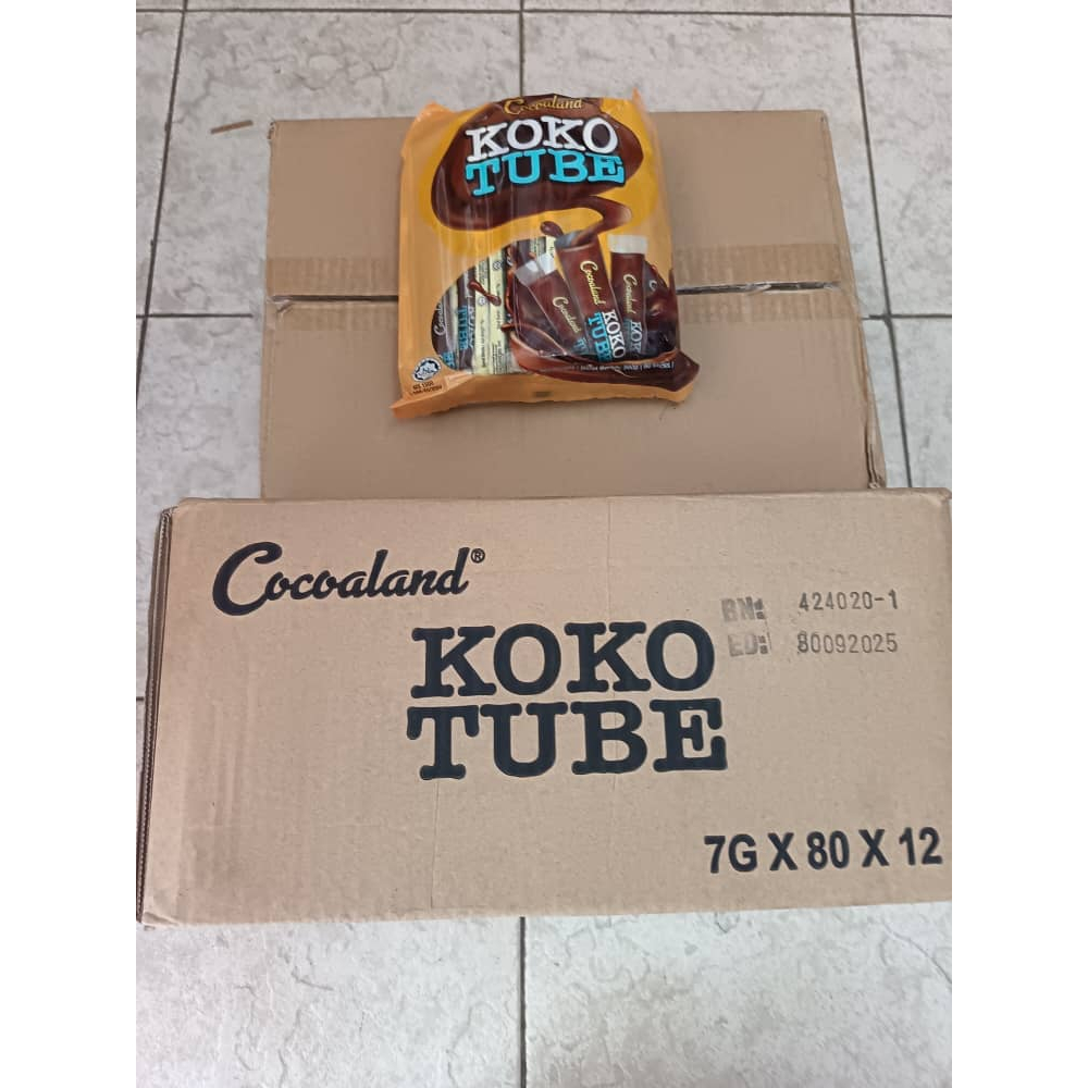 Cocoaland Koko Tube Soft Chocolate 1 carton (12pack) | Shopee Malaysia