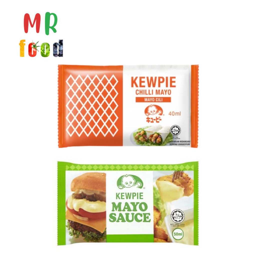 Kewpie Sauce Mayonnaise Mayonis Chili Mayo Sos Spicy Dressing Sachet ...