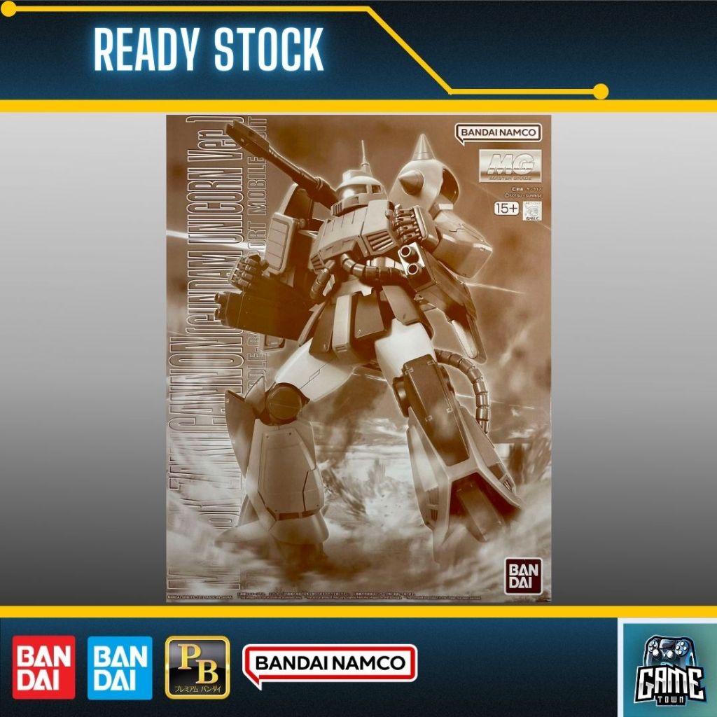 Premium Bandai MG 1/100 MS-06K Zaku Cannon (Unicorn Color Ver ...