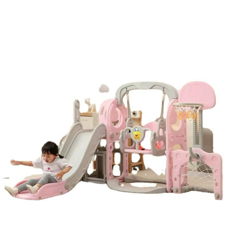 TOYS STREET SLIDE FAMILY PLAYGROUND GELONGSOR Slide And Basketball Hook ...