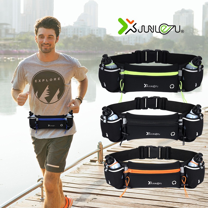 Sports Waist Bag With Water Bottle Fitness Outdoor Running Marathon ...