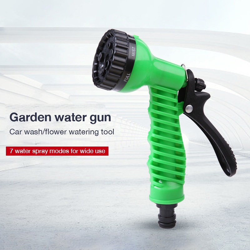 Garden Watering / 7 Pattern Water Hose Nozzle Sprayer Garden Watering ...