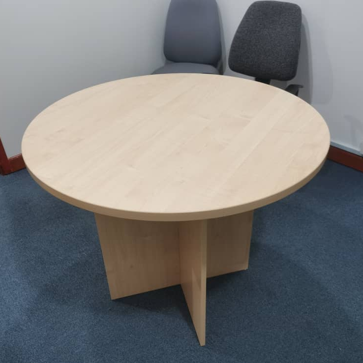 Round Shape Meeting Discussion Table (3 Feet/4 Feet) - Home And Office ...