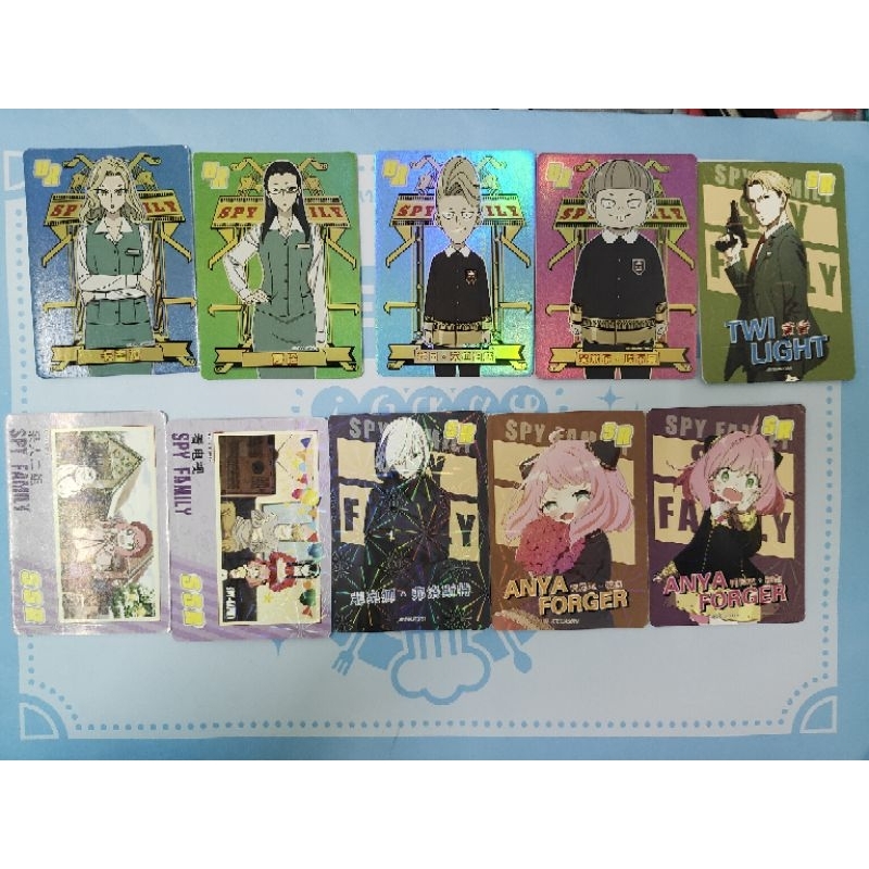 spy x family cards(total 22 cards) | Shopee Malaysia