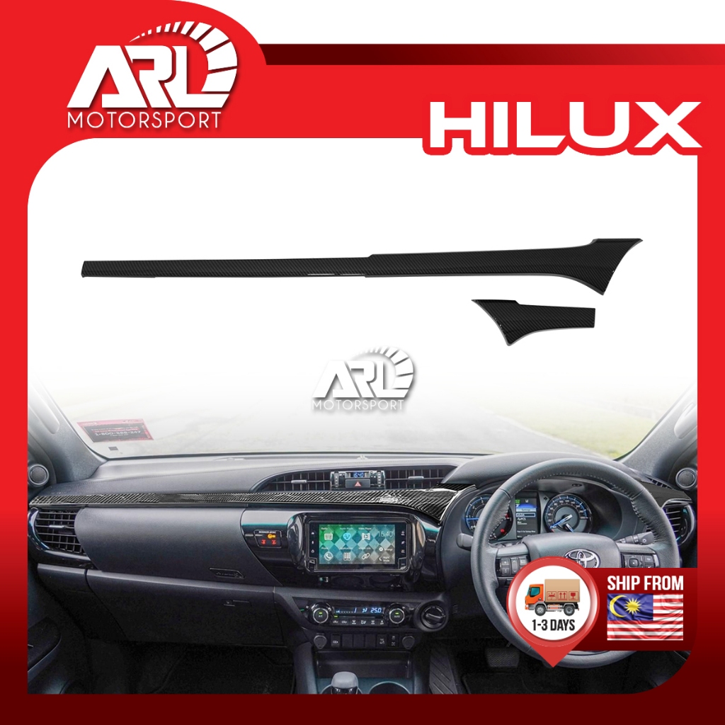 Toyota Hilux 8th Gen AN120 2015 - 2023 Interior Carbon Front Panel ...