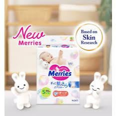 Merries Super Premium Tape Baby Diapers (NB, S, M, L, XL) | Shopee Malaysia