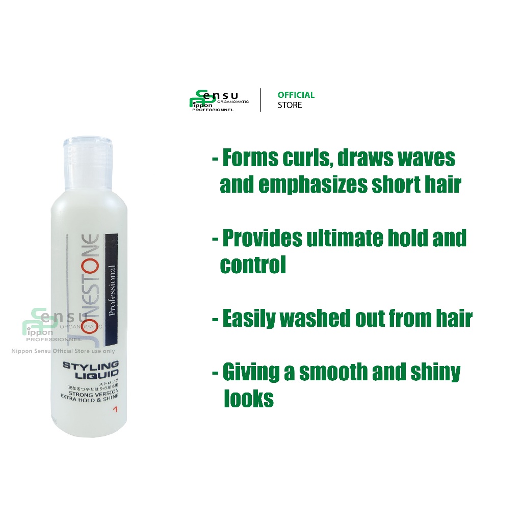 Jonestone Hair Strong Liquid (Styling Liquid)260ml (🇰🇷 Korea Formulated ...