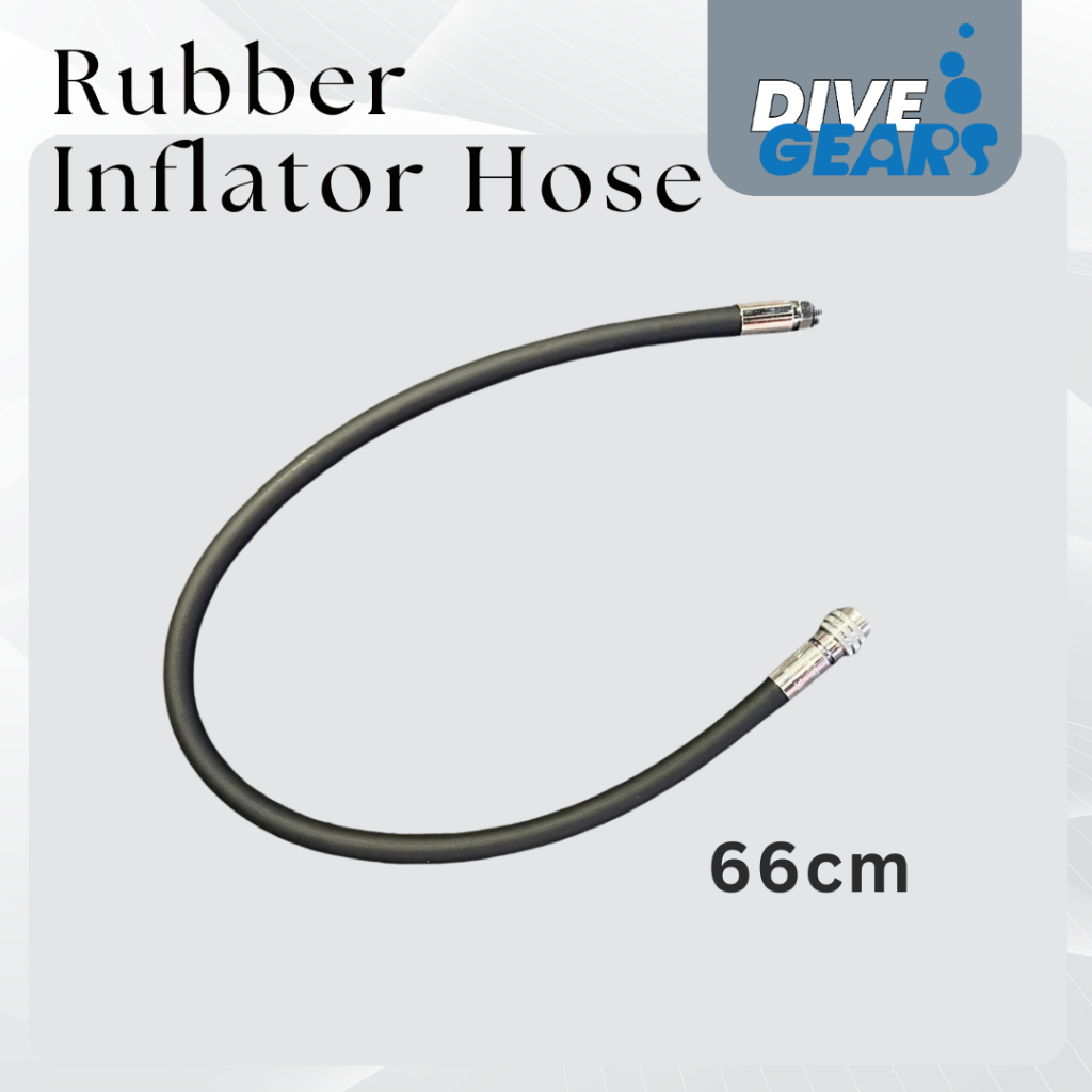 Rubber Inflator Hose 66cm BCD Inflator Hose Scuba Diving | Shopee Malaysia